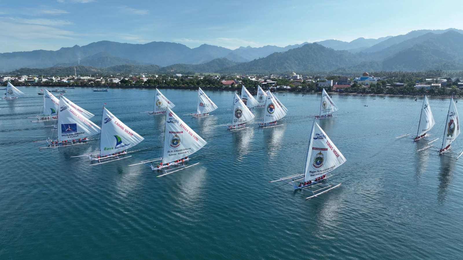 Lepas 55 Peserta Sandeq Silumba, Gubernur Sulbar : Momen Pelestarian ...